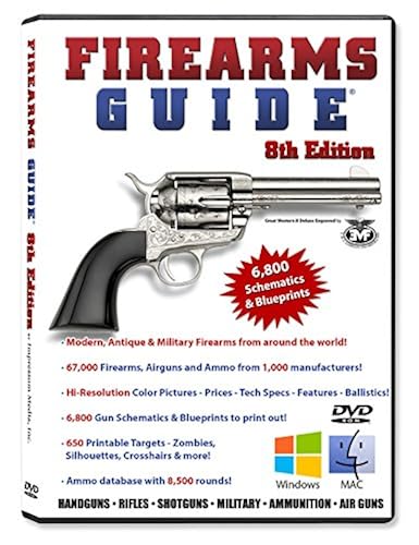 Firearms Guide 8th Edition DVD - World's Largest Guns & Ammo Reference ...