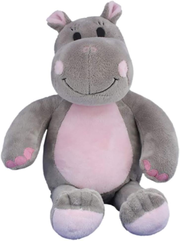 Stuffems Toy Shop Record Your Own Plush 16 inch Hippo – Ready to Love ...