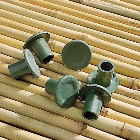 PLASTIC CANE CAPS LARGE 20 PACK: Amazon.co.uk: Garden & Outdoors