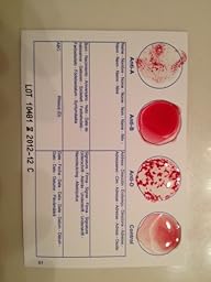 Amazon.com: Blood Type Kit - Also Includes: 1 Eldoncard, 1 Lancet ...