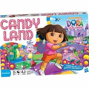 Amazon.com: Hasbro Candy Land Dora the Explorer Game: Toys & Games