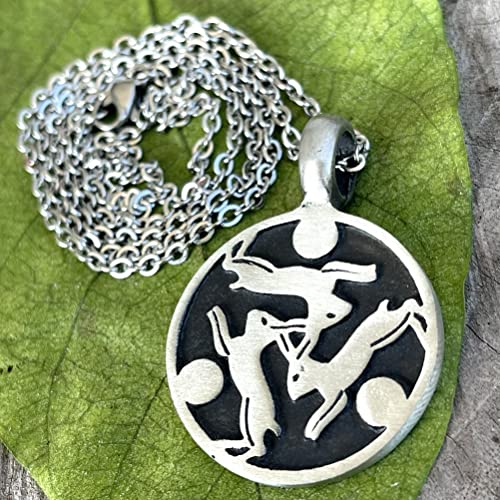 Three Rabbits Hares Pagan Celtic Jewelry Triskelion Triskele Trinity ...