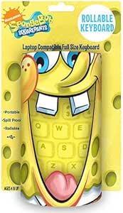Amazon.com: SpongeBob SquarePants Nickelodeon Rubber USB Keyboard ...