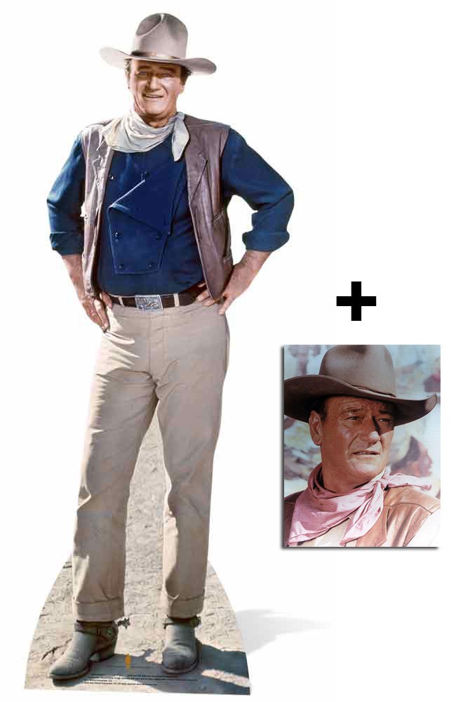 Buy Fan Pack - John Wayne Classic Pose Lifesize Cardboard Cutout 2D ...