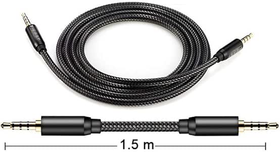 MASiKEN 3.5 mm Male to Male Stereo Audio Aux Cable for Razer Nari ...