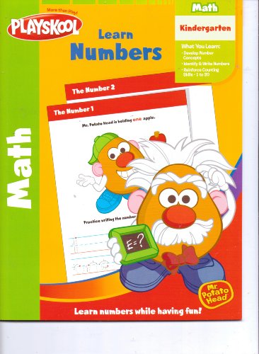 Playskool Math Learn Numbers Kindergarten: Hasbro: 0788958117031 ...