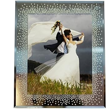 Amazon.com - 8x10 Picture Frame | College Photo Frame | Wedding Picture ...