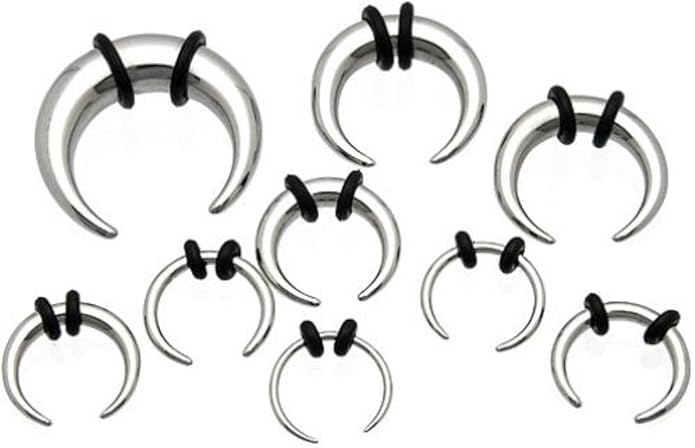 Amazon.com: Lobal Domination 1pc Solid 316L Surgical Steel Septum Ring ...