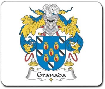 Amazon.com : Granada Family Crest Coat of Arms Mouse Pad : Office Products