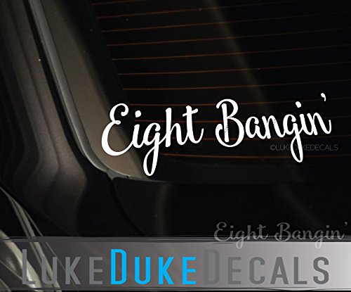 Buy Eight Bangin' DECAL _ a6 blacklisted lowered stance jdm kdm Vinyl ...