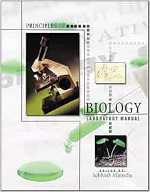Amazon.com: PRINCIPLES OF BIOLOGY LABORATORY MANUAL (9780757520174 ...