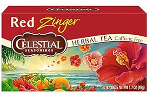 Amazon.com : Celestial Seasonings Tea Caffeine Free Herbal Tea, Red ...