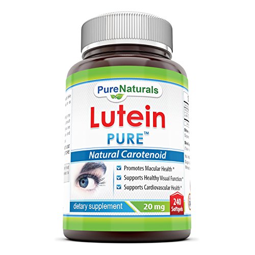 Pure Naturals Lutein, 20 mg, 240 Softgels in Pakistan - StarShop.pk