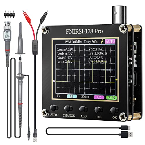 LCD Handheld Digital Oscilloscope Kit - 138 Pro 2.4"TFT Mini Automotive ...