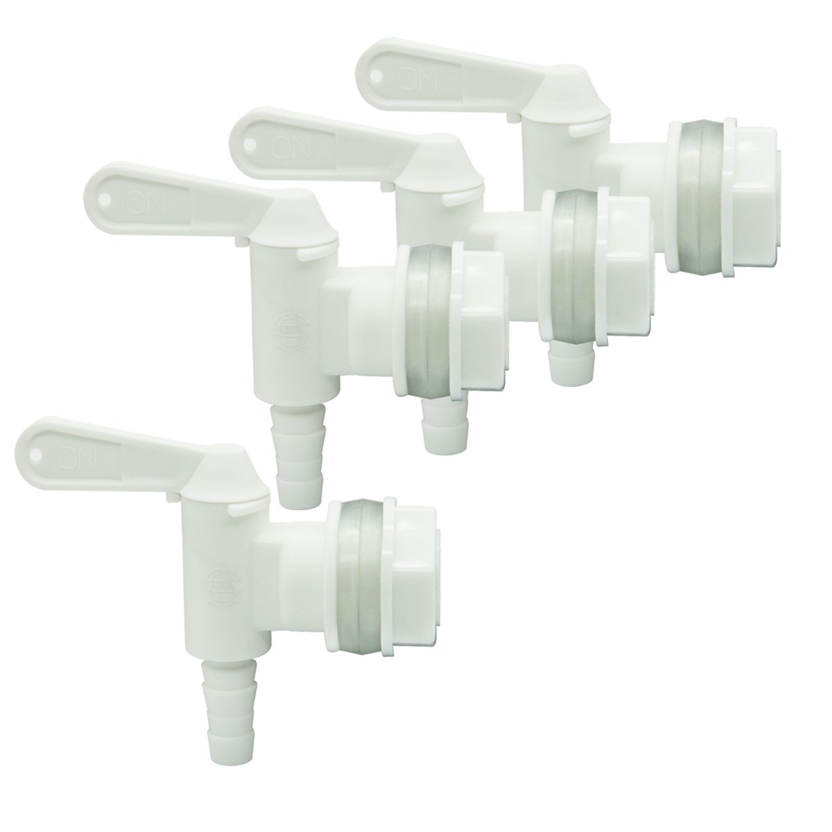 Amazon.com: PERA 4 PACK Bottling Bucket Plastic Spigot, Replacement ...