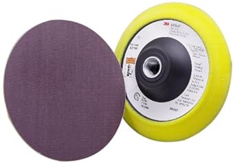 3M Stikit Disc Pad 82189, PSA, 5" Diameter, 3/4" Thick, 5/8-11 Thread ...