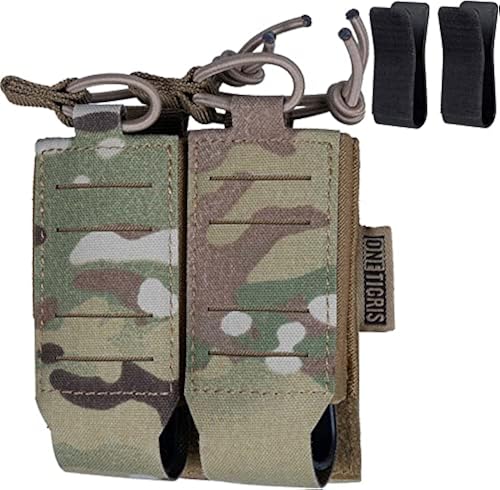 OneTigris Tactical Pistol Mag Pouch DD44 - MOLLE Double Magazine Pouch ...