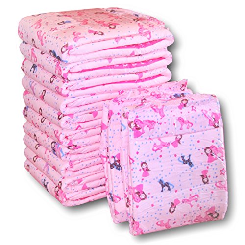 Rearz - Princess Pink - Adult Diaper (12 Pack) (Medium, 32'' - 42'') in ...