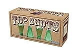 Bottle Tops Shot Glass Set - The Green Head