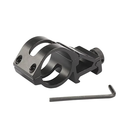 MIZUGIWA Tactical Offset Flashlight Mount 1" 25.4mm/30mm Offset Low ...