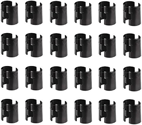 Wire Shelf Clips Flyeego 48-Pack Wire Shelving Shelf Lock Clips for 1 ...