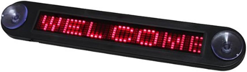 WholesaleLed Red 12V Car LED Programmable Message Sign Scrolling ...