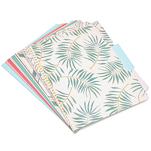 Decorative File Folders, 1/3 Cut Tab, Letter Size, Boho Tribal, 6 ...