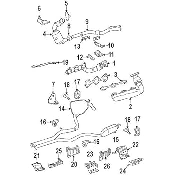 Amazon.com: Mercedes-Benz 000 490 13 41, Exhaust Clamp: Automotive