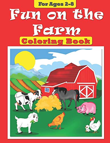 Fun on the Farm (Coloring Books): Gromov, Leyla V, Designs, LG ...