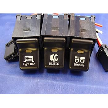 Amazon.com: Jeep TJ Rocker Switch 3 Switch Kit- Zombie Lights Logo ...
