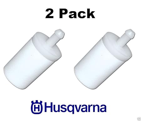 2 Pack Genuine Husqvarna 503443201 Fuel Filter OEM: Amazon.co.uk ...