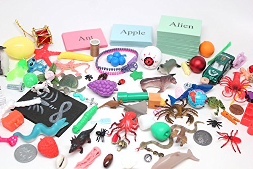 Buy Montessori Alphabet Object Set - HALF PACK -Miniture Objects for ...