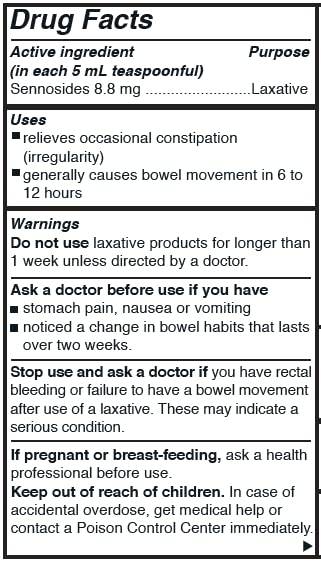 Mua Rising Health Natural Vegetable Laxative - Senna Sennosides Syrup 8 ...