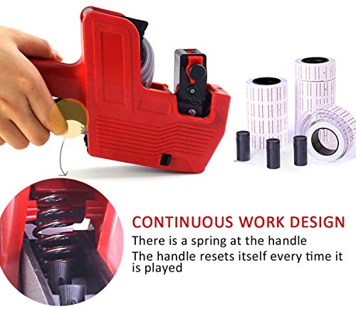 MX5500 Price Tag Gun for Clothing Tags -Price Stickers-Expiration Date ...