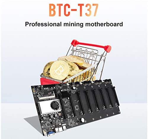 CREAMIC BTC-37 Mining Motherboard, Mining Machine Motherboard CPU 8 ...