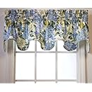 Amazon.com: Hydrangea Scallop Valance 70-inch-by-16-inch, Blue: Home ...