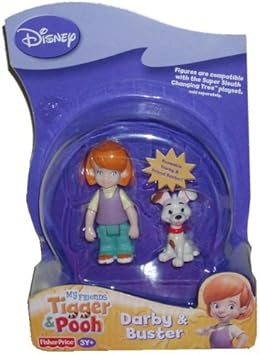 Disney My Friends Tigger and Pooh Poseable Figures - Darby and Buster ...