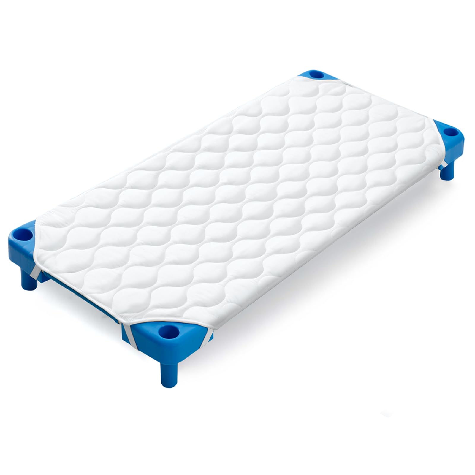 Comfyanno Quilted Daycare Cot Padded Nap Mat, 23" x 40" Cot Sheets for ...