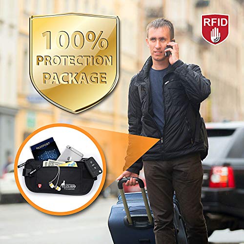 Alpha Keeper RFID Money Belt and RFID Sleeves Set | Pricepulse