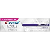 Amazon.com : Crest 3D White Brilliance Vibrant Peppermint Teeth ...
