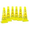 Reliable1st 6 Packs 26” Caution Wet Floor Cones | Wet Floor Sign | 4 ...
