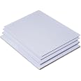 5 Pieces DIY PVC Sheets Foam Board Craft Model Building - White, 200mm ...