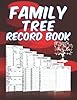 Family Tree Record Book: Genealogy Organizer and Notebook With Family ...