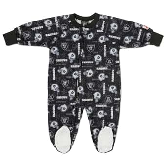 Amazon.com: NFL Oakland Raiders Infant/Toddler Blanket Sleeper, 6 ...