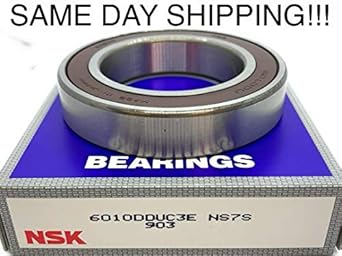 NSK 6010 DDU C3 6010 RS 6010-2RS Deep Groove Radial Ball Bearing ...