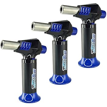 Amazon.com: Turbo Blue Magnum Jet Flame Refillable Torch Lighter ...