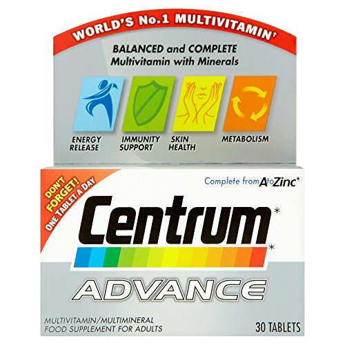 Centrum Advance Multivitamins 30 Tablets in Oman | Whizz Multivitamins