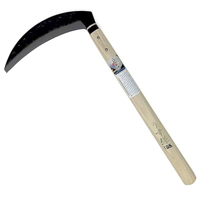 HACHIEMON Japanese Grass Sickle for Weeding 195mm Nepal | Ubuy