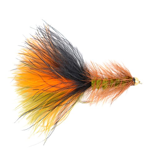 The Fly Fishing Place Bead Head Woolly Bugger Classic Streamer Flies ...