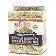 Amazon.com : Pride Of India - Indian White Basmati Rice & Lentil Kitchari Mix - Protein ...